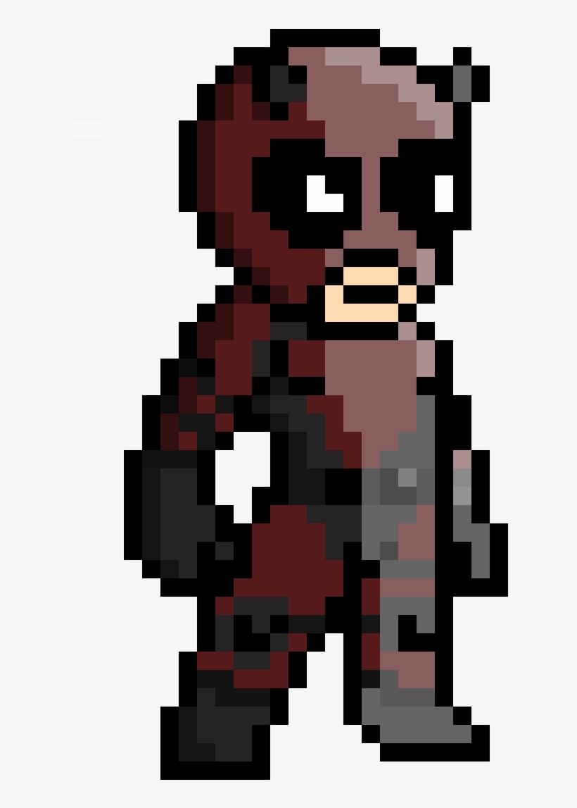 Daredevil - Pixel Art Deadpool - 832x1170 PNG Download - PNGkit