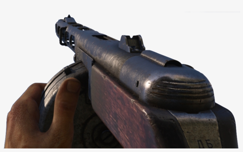 Ppsh-41 Extended Mag Wwii - Extended Mag Cod Ww2 - 839x485 PNG Download ...