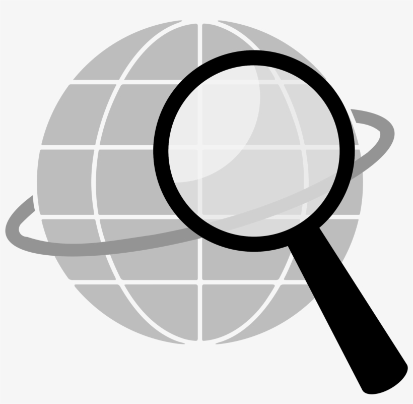 This Free Icons Png Design Of Simple Globe Search - 2400x2400 PNG ...