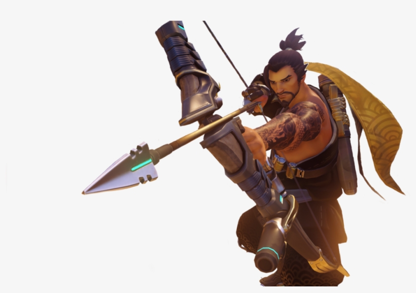 Hanzo Overwatch Render By Dangei On Deviantart Svg - Overwatch Hanzo ...