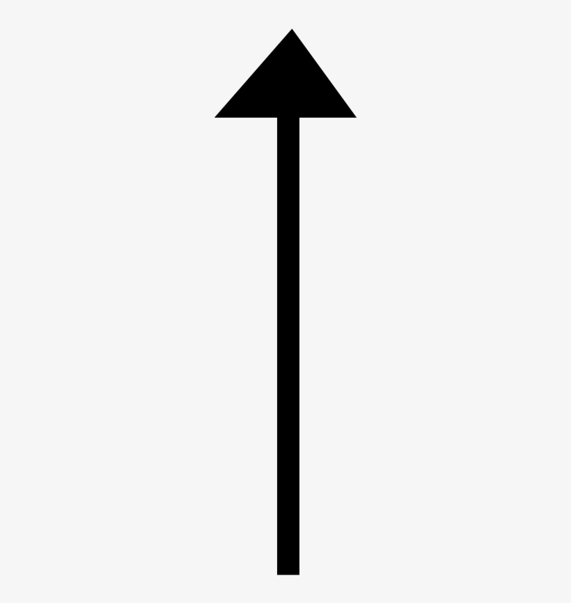 This Free Icons Png Design Of Simple Up Arrow - 614x2354 PNG Download ...