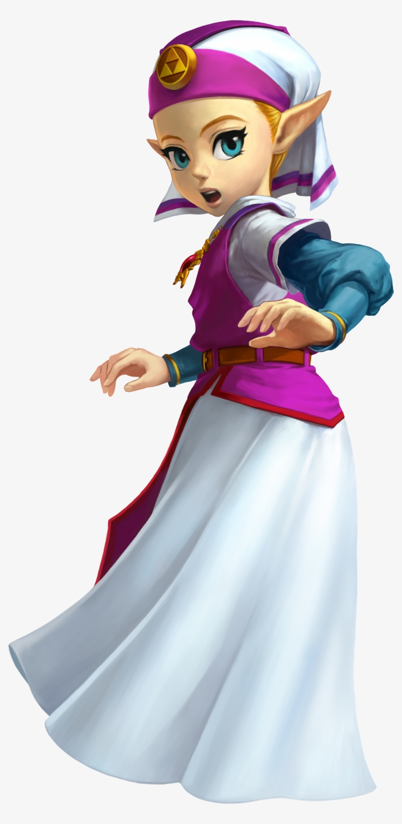 Download Transparent Zelda Png - Princess Zelda Ocarina Of Time 3ds ...