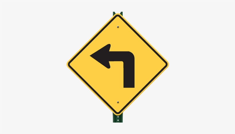Regulatory Signs - Left Turn Traffic Sign - 400x400 PNG Download - PNGkit