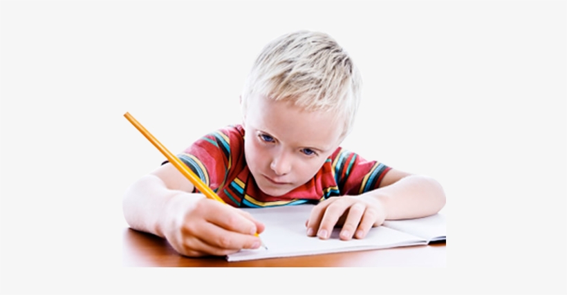 Download Transparent Kids Writing Png - Handwriting Child - PNGkit