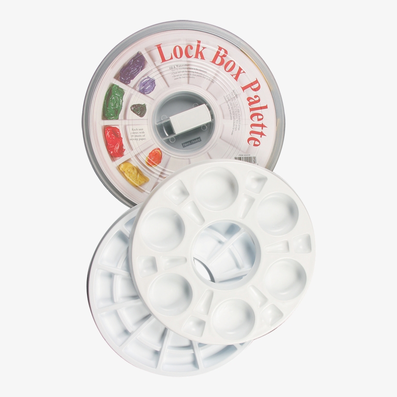 Richeson Lock-box Palette With Liner & Paper - Richeson Lock Box - With ...