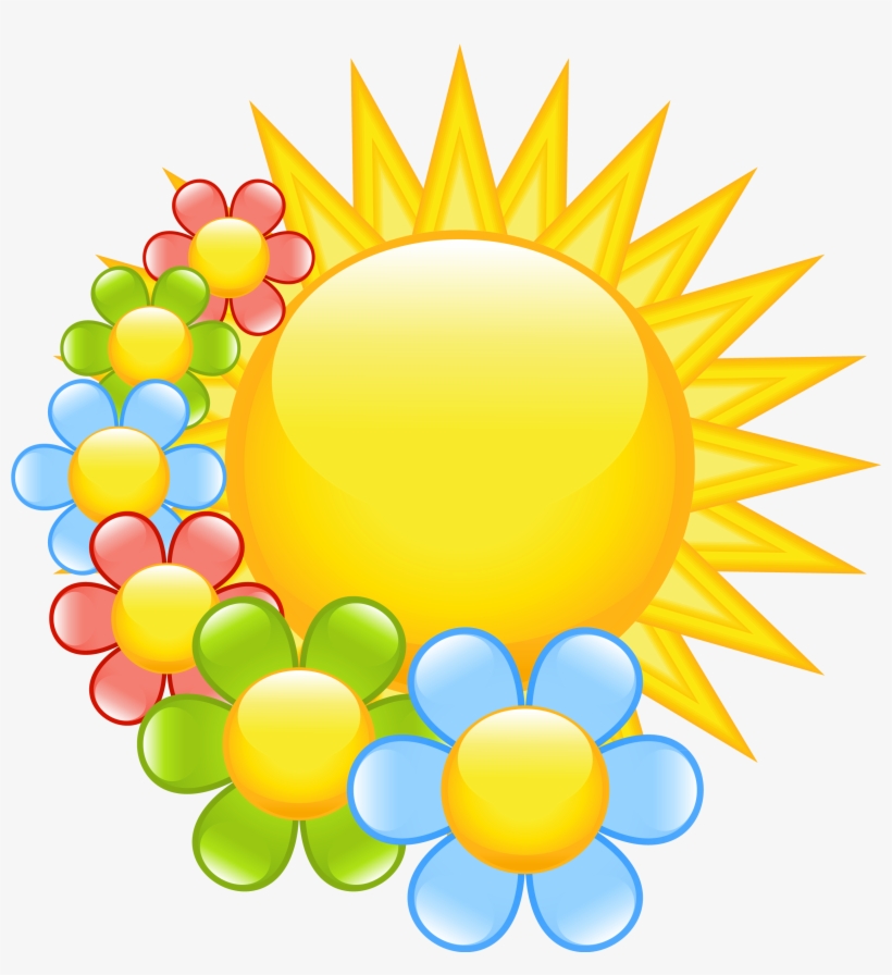 Border With The Sun Clipart