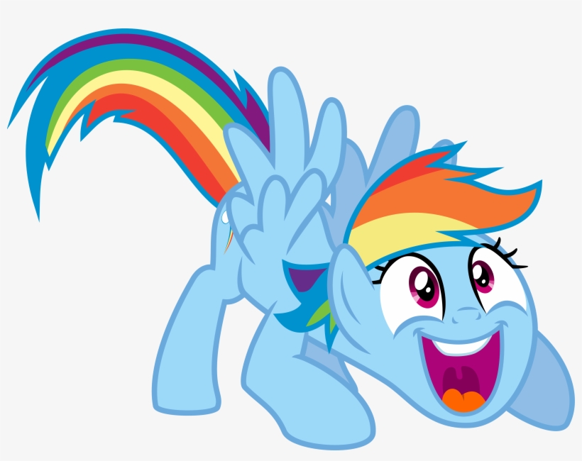 Rainbow Dash Walking Gif Clipart
