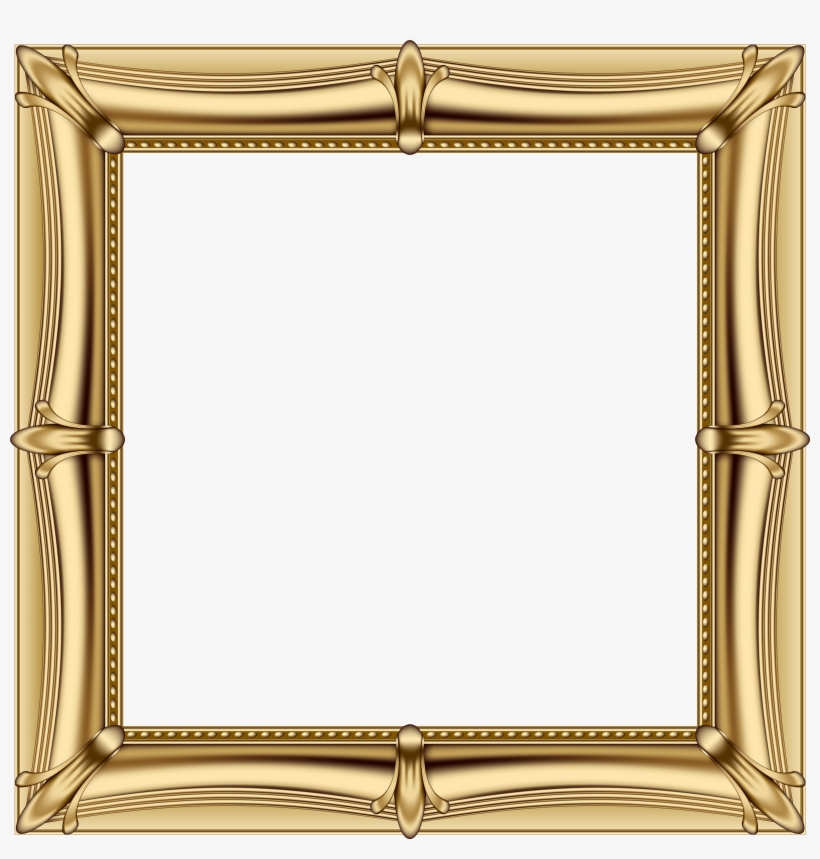 Gold Frame Png Transparent Clip Art Image - Clip Art Picture Frame ...