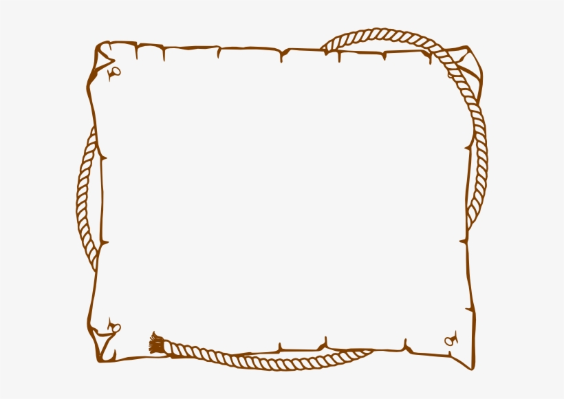Western Frame Png - Border Clip Art - 600x500 PNG Download - PNGkit