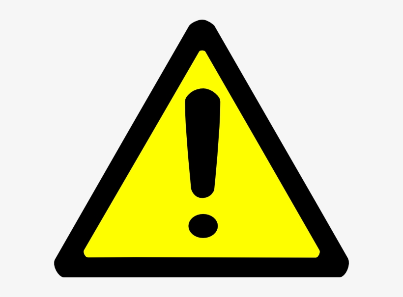 Download Transparent Warning Sign Png - PNGkit