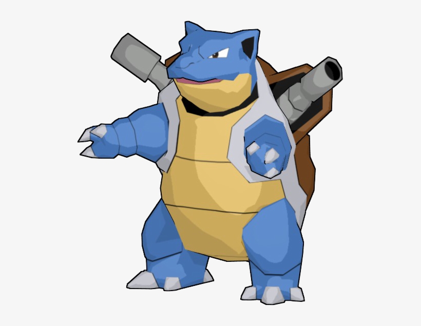 Blastoise - Cartoon - 520x555 PNG Download - PNGkit