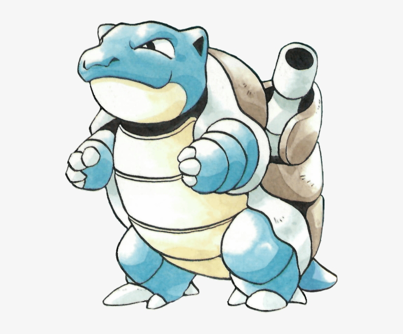 Vector Transparent Download Blastoise Transparent Classic - Pokmon ...