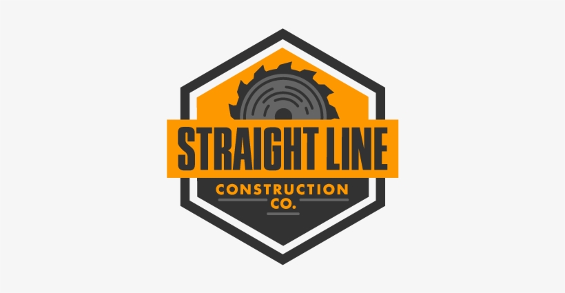 Straight Line Construction Company Logo - 350x354 PNG Download - PNGkit