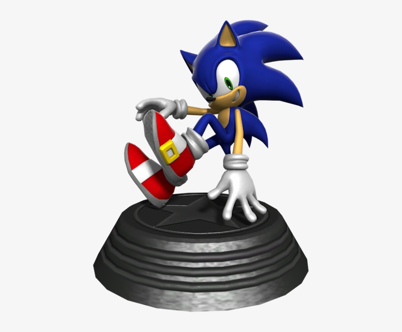Sonic Generations Sonic Statue - Sonic Statue - 441x596 PNG Download ...