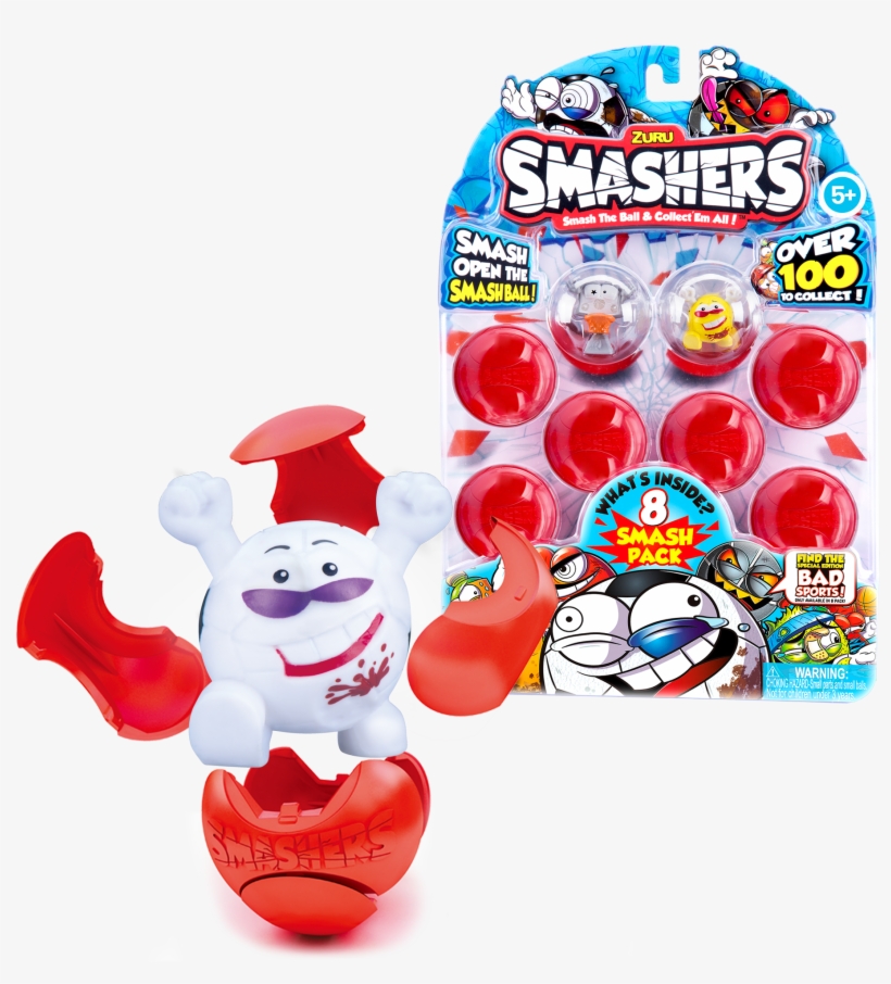 Zuru Smashers - Smashers 3 Pack - 2000x2000 PNG Download - PNGkit