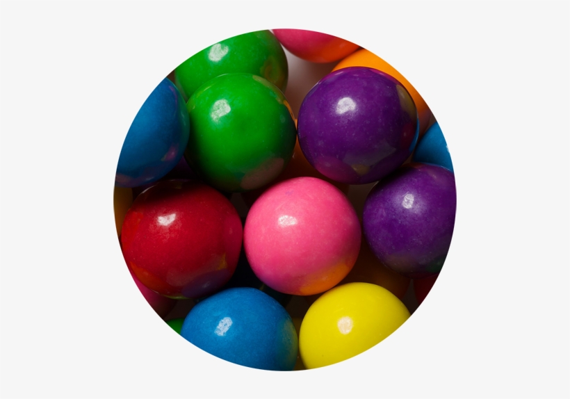 Assorted Color 1-inch Gumballs - Assorted Colors 1" Gumballs - 500x500 ...