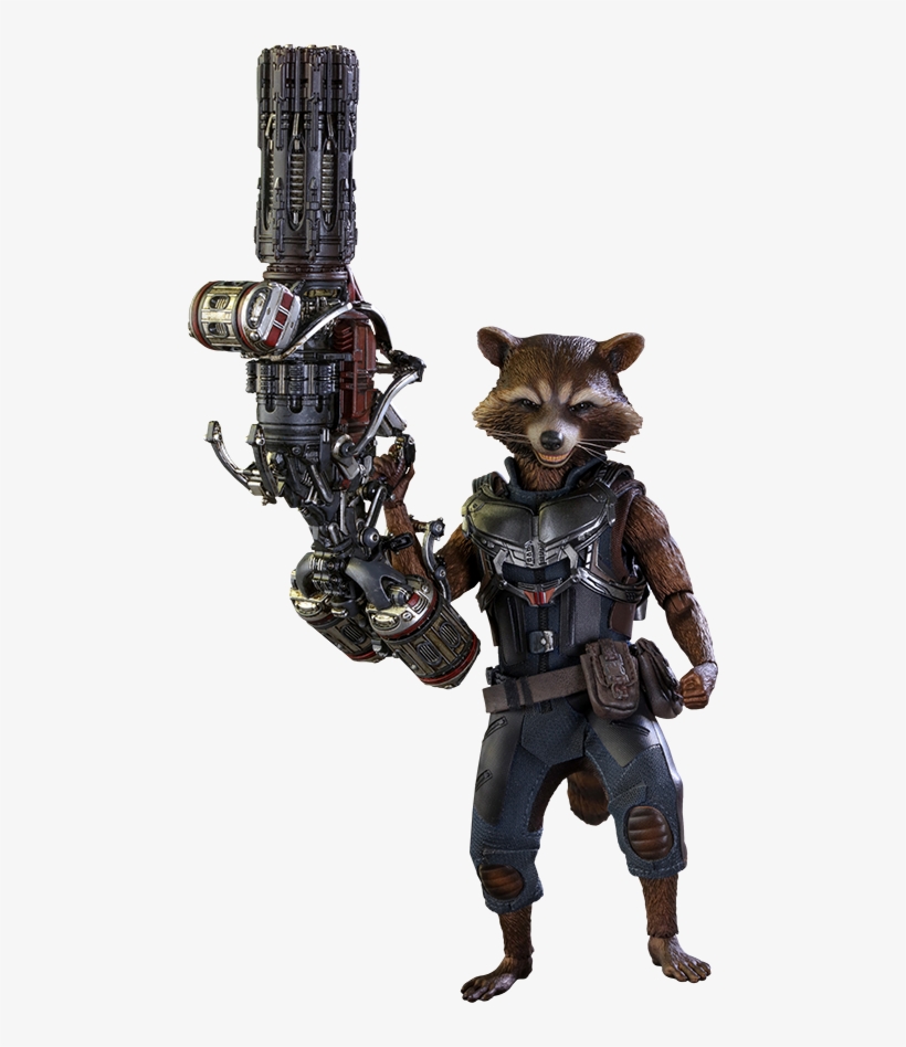 Hot Toys Rocket Deluxe Version Sixth Scale Figure - Rocket Raccoon ...