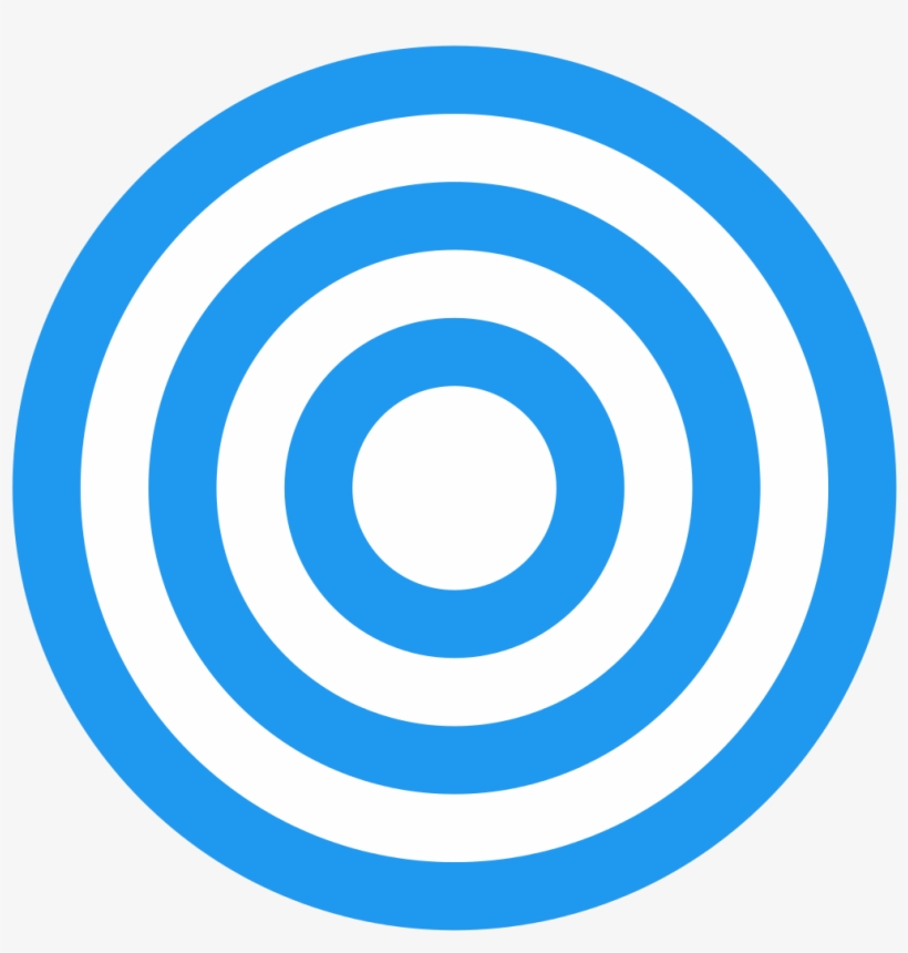 Urantia Three Concentric Blue Circles On White Symbol - Circle ...