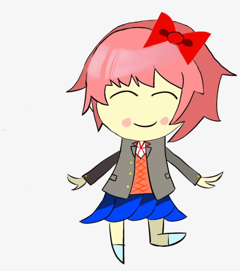 Chibi Sayori - Medibang Inc. - 1280x960 PNG Download - PNGkit