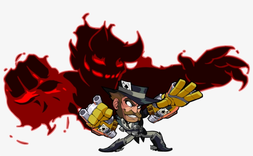 Brawlhalla On Twitter - Brawlhalla Cross Demon - 1113x632 PNG Download ...