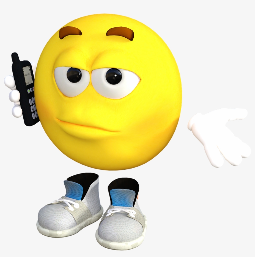 Emotion Phone Emoji - Emoji On Cell Phone - 1280x968 PNG Download - PNGkit