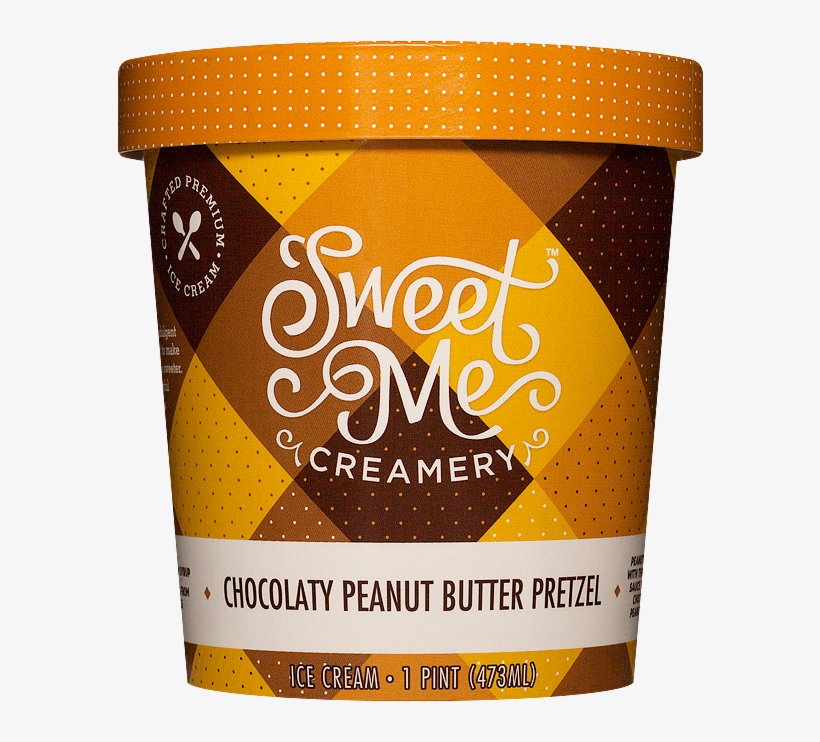 Sweet Me Creamery Ice Cream Creamy Dark Chocolate Mint, - 627x700 PNG ...