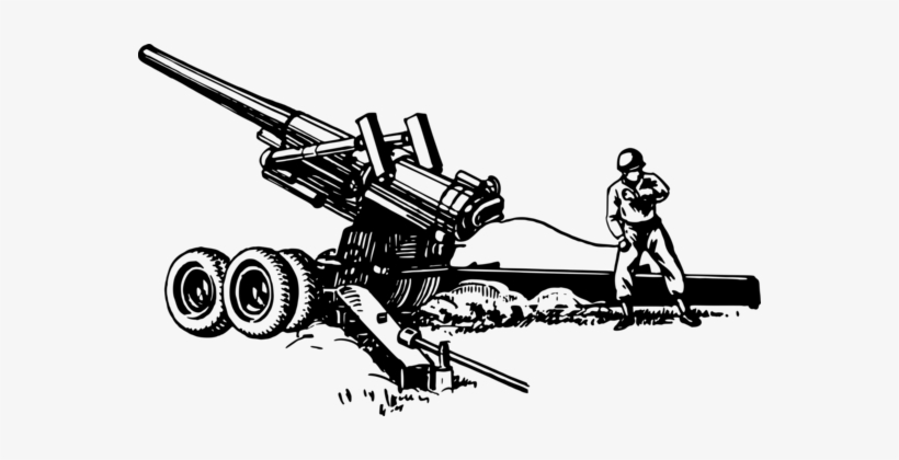 Download Transparent Artillery M777 Howitzer Cannon Firearm - Artillery ...