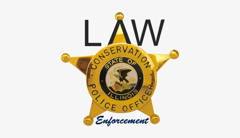 Illinois Conservation Police Logo - 406x393 PNG Download - PNGkit