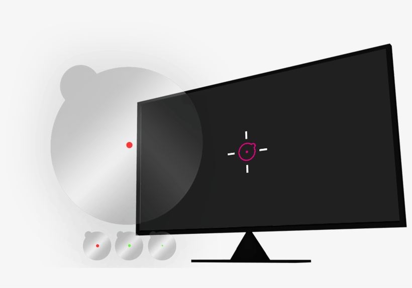 Snipex Quick Scope - Led-backlit Lcd Display - 800x494 PNG Download ...