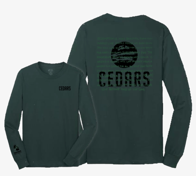 Nothing Is Wasted Long Sleeve Tee - 1000x862 PNG Download - PNGkit