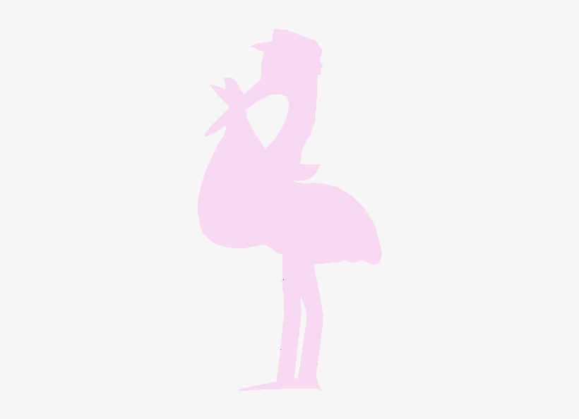 Cropped-stork Pink - Illustration - 269x525 PNG Download - PNGkit