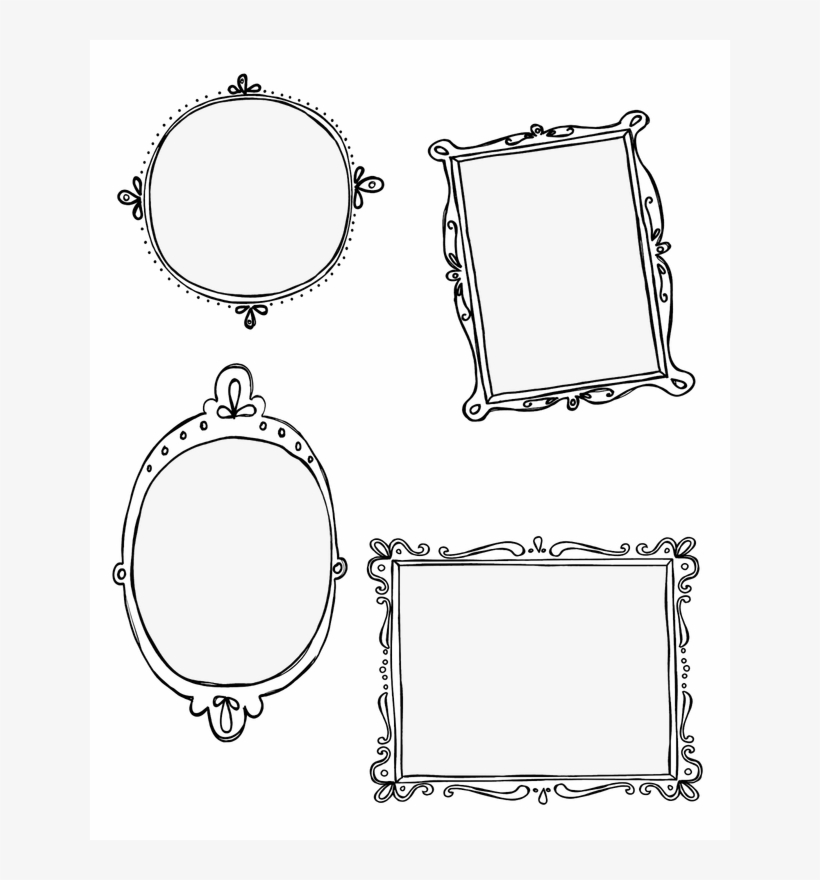 10 Free Png Doodle Frame Blog Boards - Doodle Frame Black Png - 640x800 ...