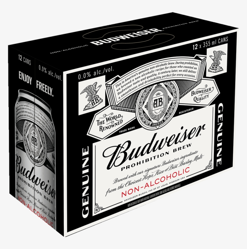 Budweiser Prohibition Brew - 768x745 PNG Download - PNGkit