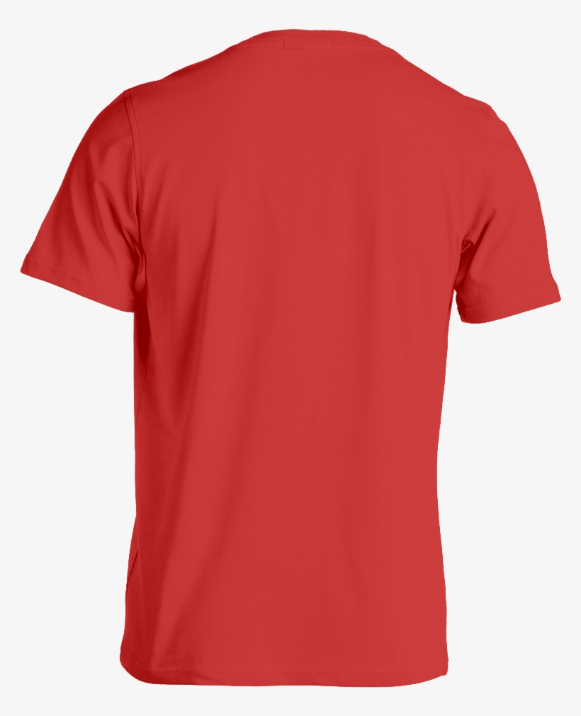 Custom Tee Template Red Back T Shirt Back Template Blue 764x931 PNG 