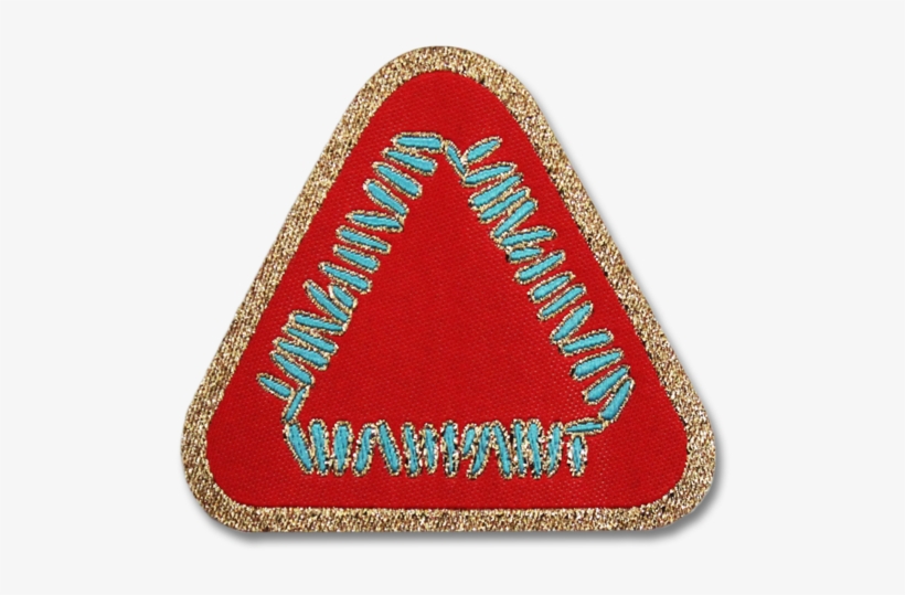 Triangle Logo Woven Patch - Logo -woven Patch-.. - 600x600 PNG Download ...