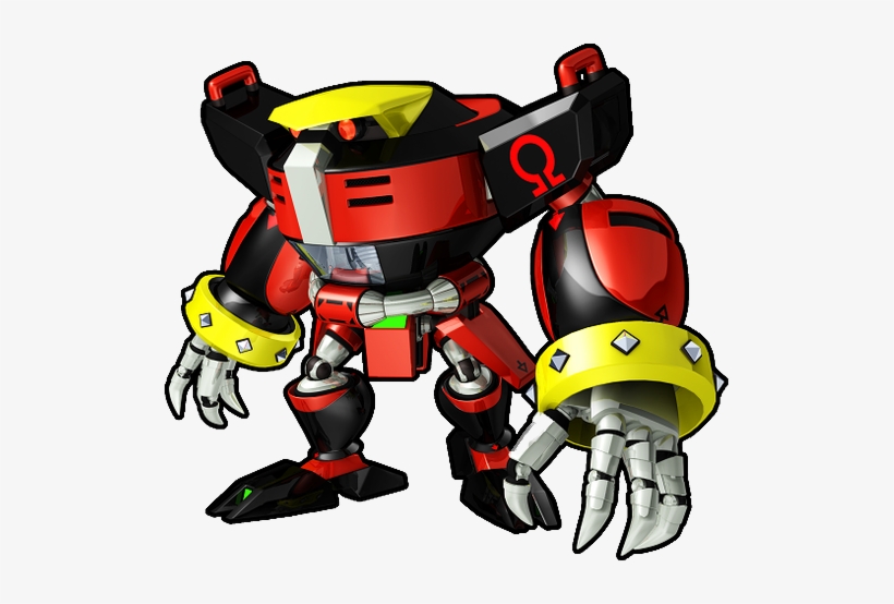 Sonic Runners E-123 Omega - E 123 Omega Png - 518x474 PNG Download - PNGkit