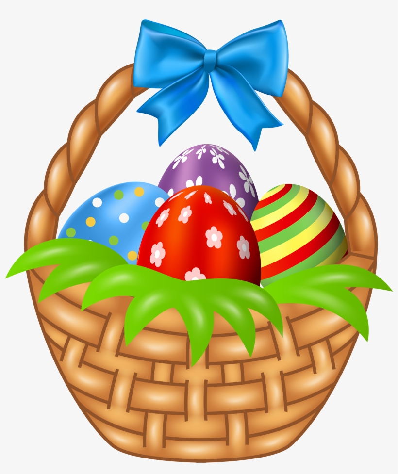 Easter Basket Clip Art Image - 5277x6000 PNG Download - PNGkit