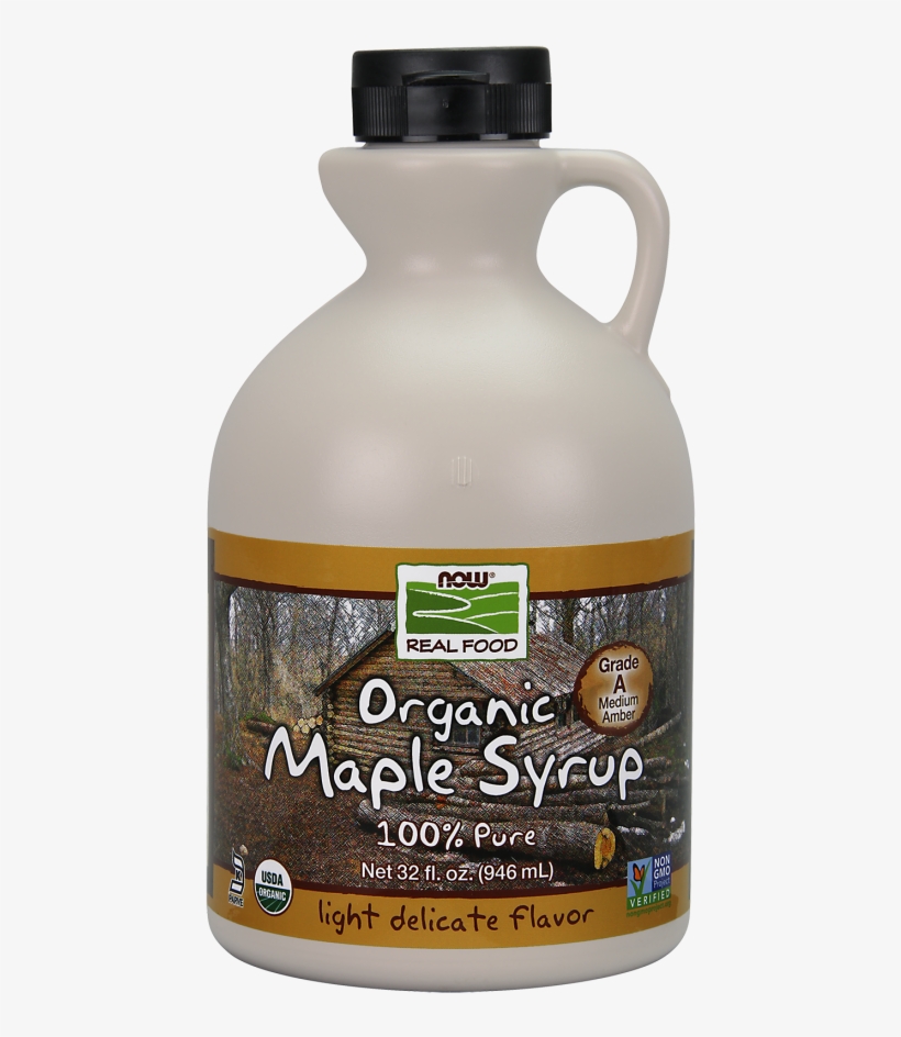 Maple Syrup, Organic Grade A Amber Color - Now Foods Maple Syrup Grade ...