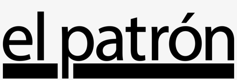 Elpatron Logo Black - El Patron - 1000x290 PNG Download - PNGkit