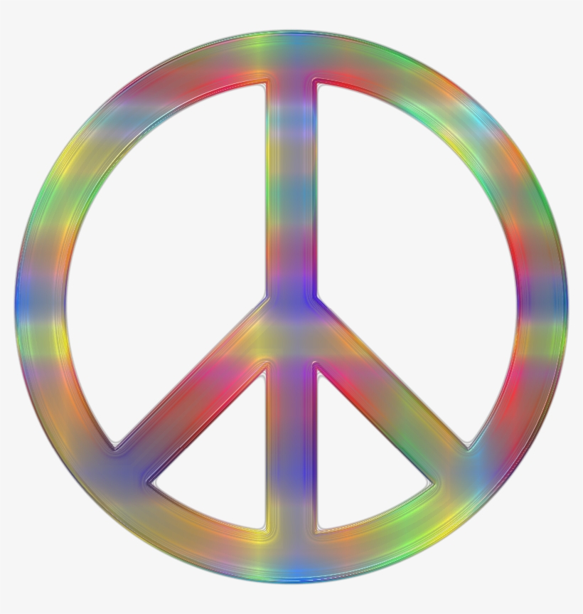 Psychedelic Peace Sign - Psychedelic Peace Sign Png - 784x783 PNG ...