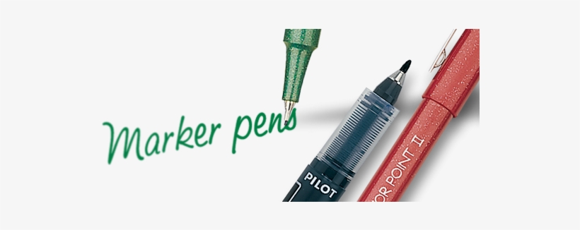 Marker Pens Writing - 560x245 PNG Download - PNGkit