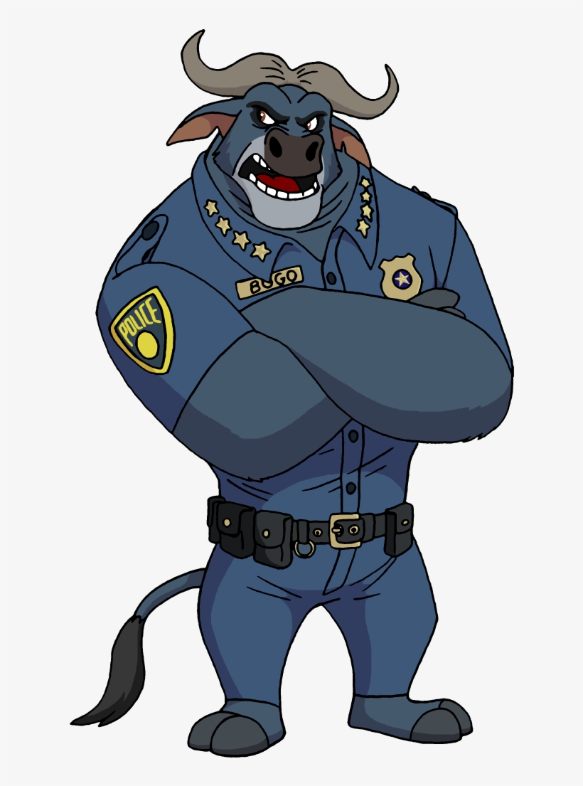 Chief Bogo By Lionkingrulez Deviantart Com On - Chief Bogo - 650x1050 ...