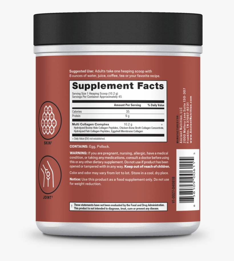 Multi Collagen Protein - Collagen - 1200x1200 PNG Download - PNGkit