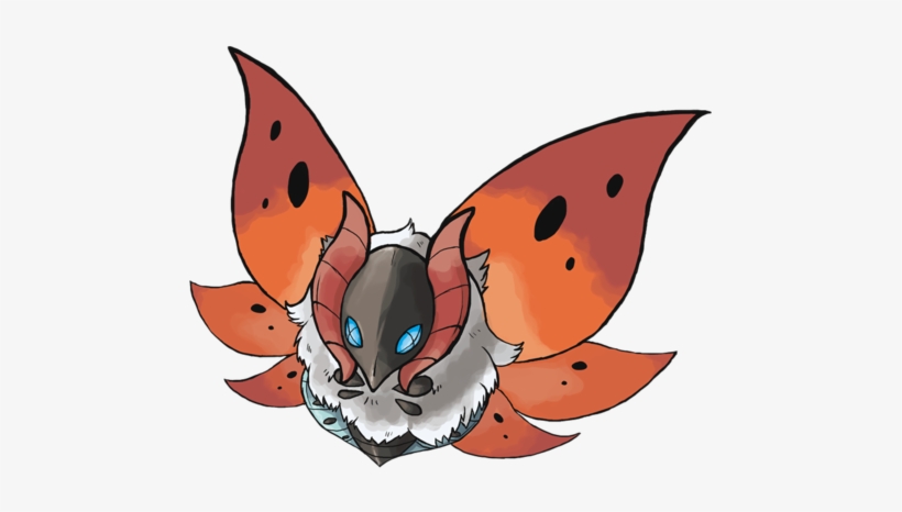 Volcarona - Volcarona Png - 500x405 PNG Download - PNGkit