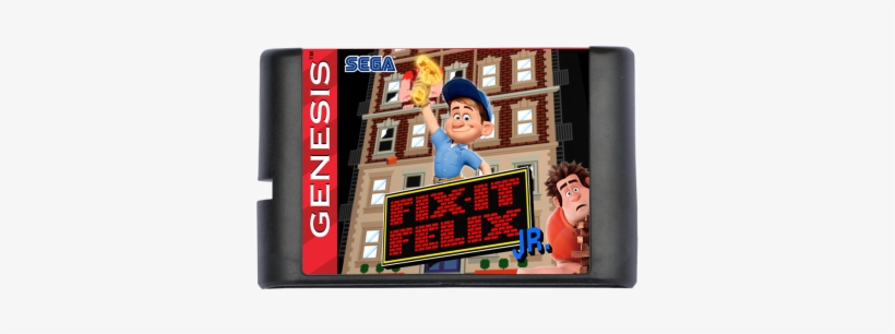 Fix It Felix Jr - Sonic And Knuckles Cover - 375x375 PNG Download - PNGkit