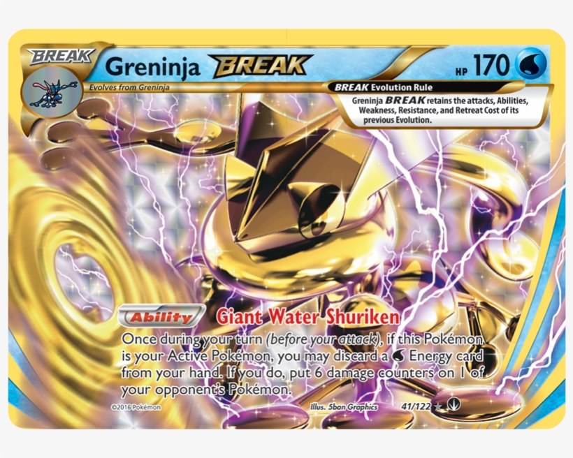 [ Img] - Pokemon X & Y Breakpoint Rare Holo Break Greninja - 800x800 ...