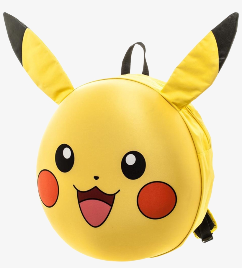 Pikachu 3d Molded Backpack - Pokemon Pikachu 3d Moulded Backpack ...