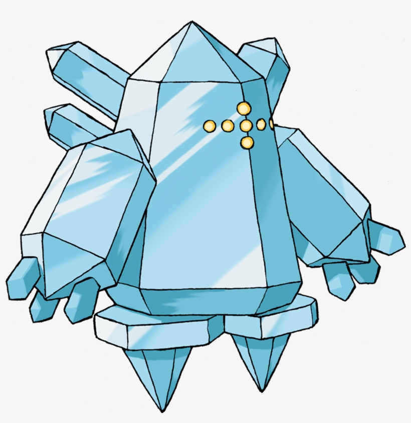 File - Regice - Pokemon Regice - 1280x1280 PNG Download - PNGkit