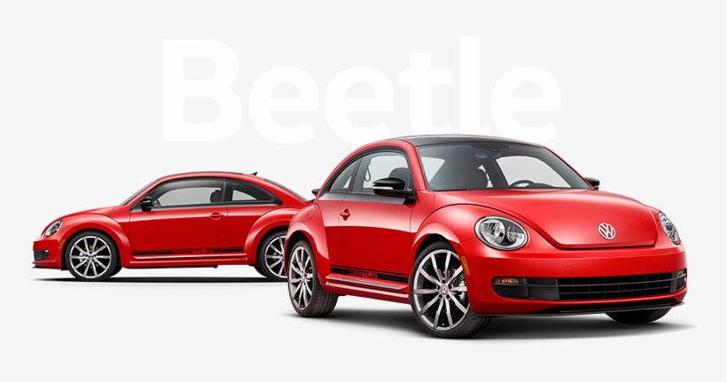 Volkswagen - Volkswagen Beetle Red Png - 822x369 PNG Download - PNGkit