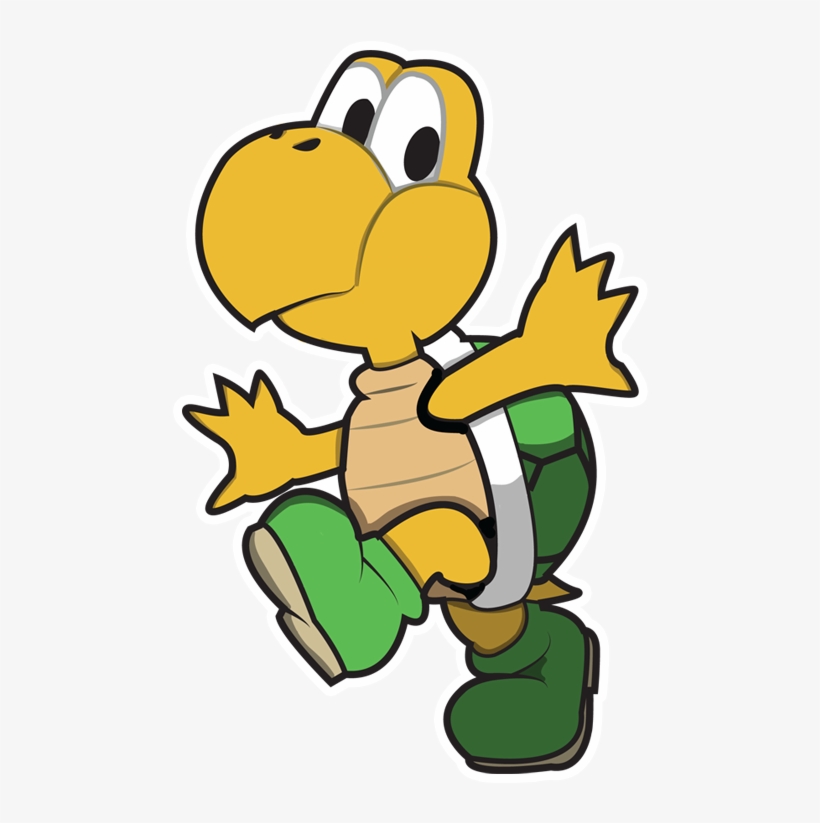 Koopa Troopa - Mario Bros Vector Png - 508x766 PNG Download - PNGkit